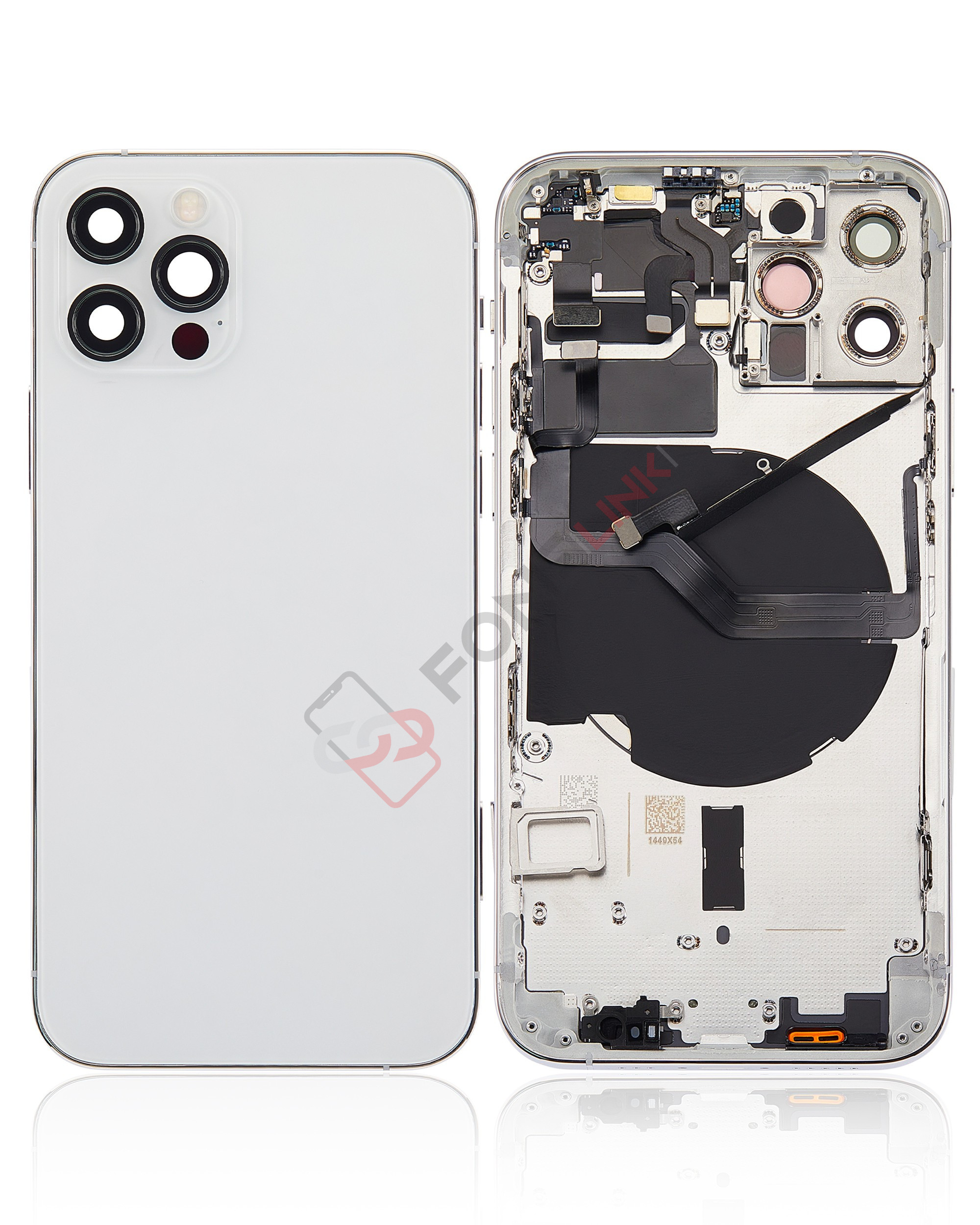 iPhone 12 Pro Main Frame/ Housing With Parts Silver at Just AUD $ 85.00 ...