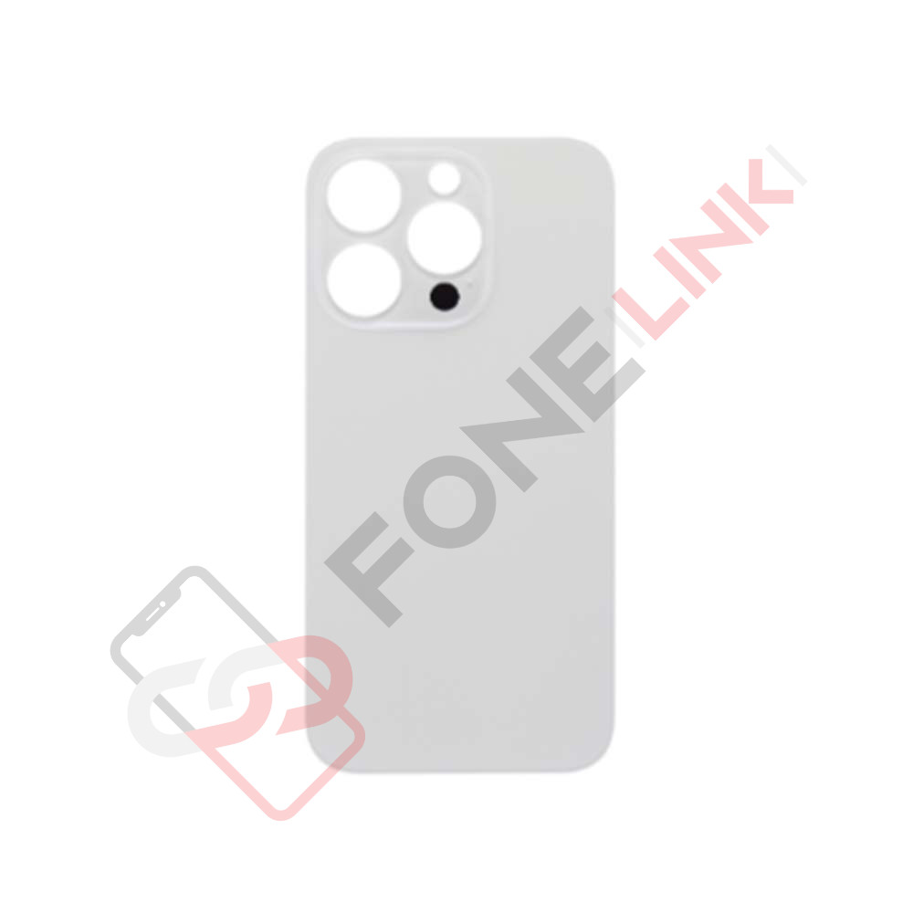 iPhone 14 Pro Back Glass Cover Silver at Just AUD $ 16.99+ GST - Fonelink