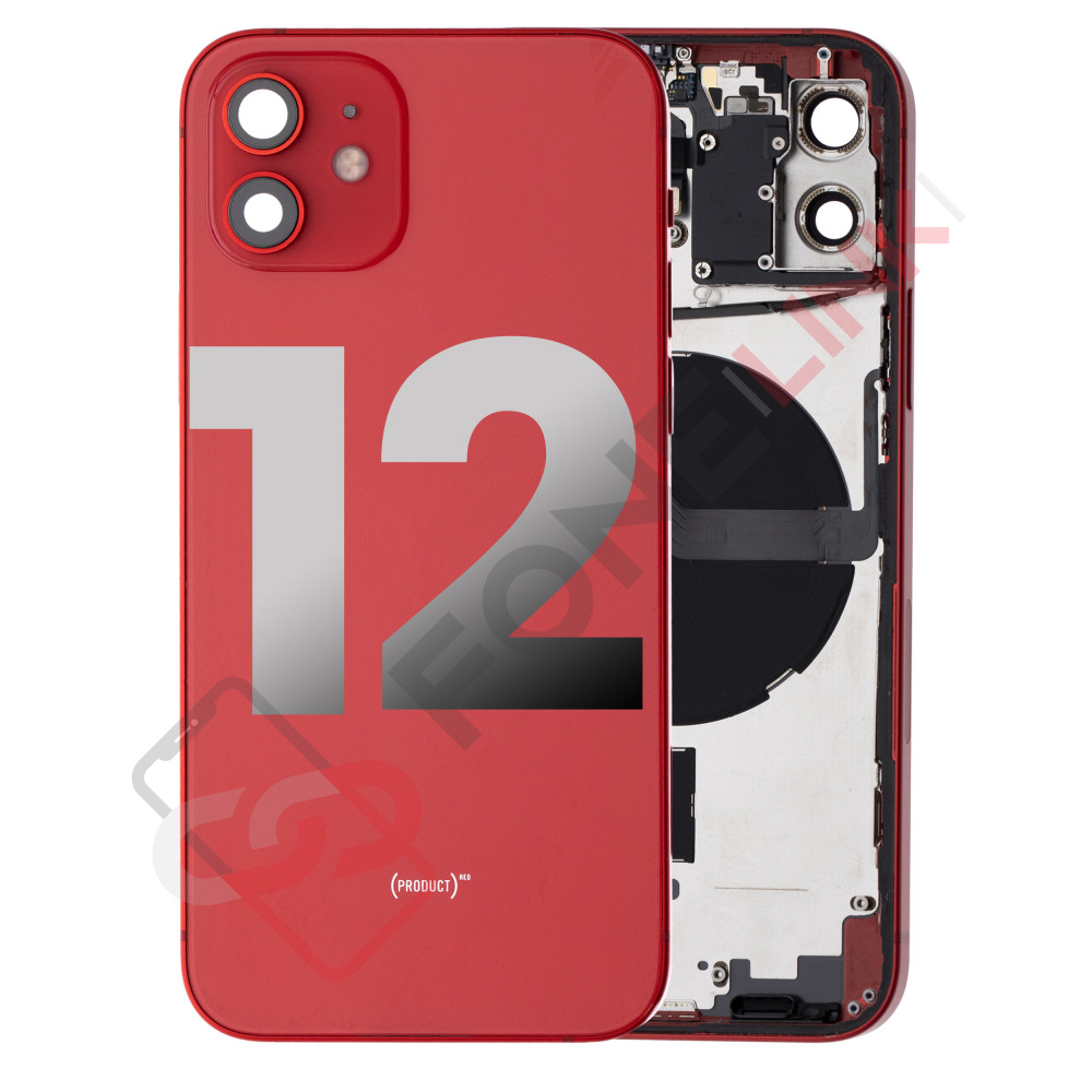 iPhone 12 Main Frame/ Housing With Parts Red at Just AUD $ 50.00+ GST ...